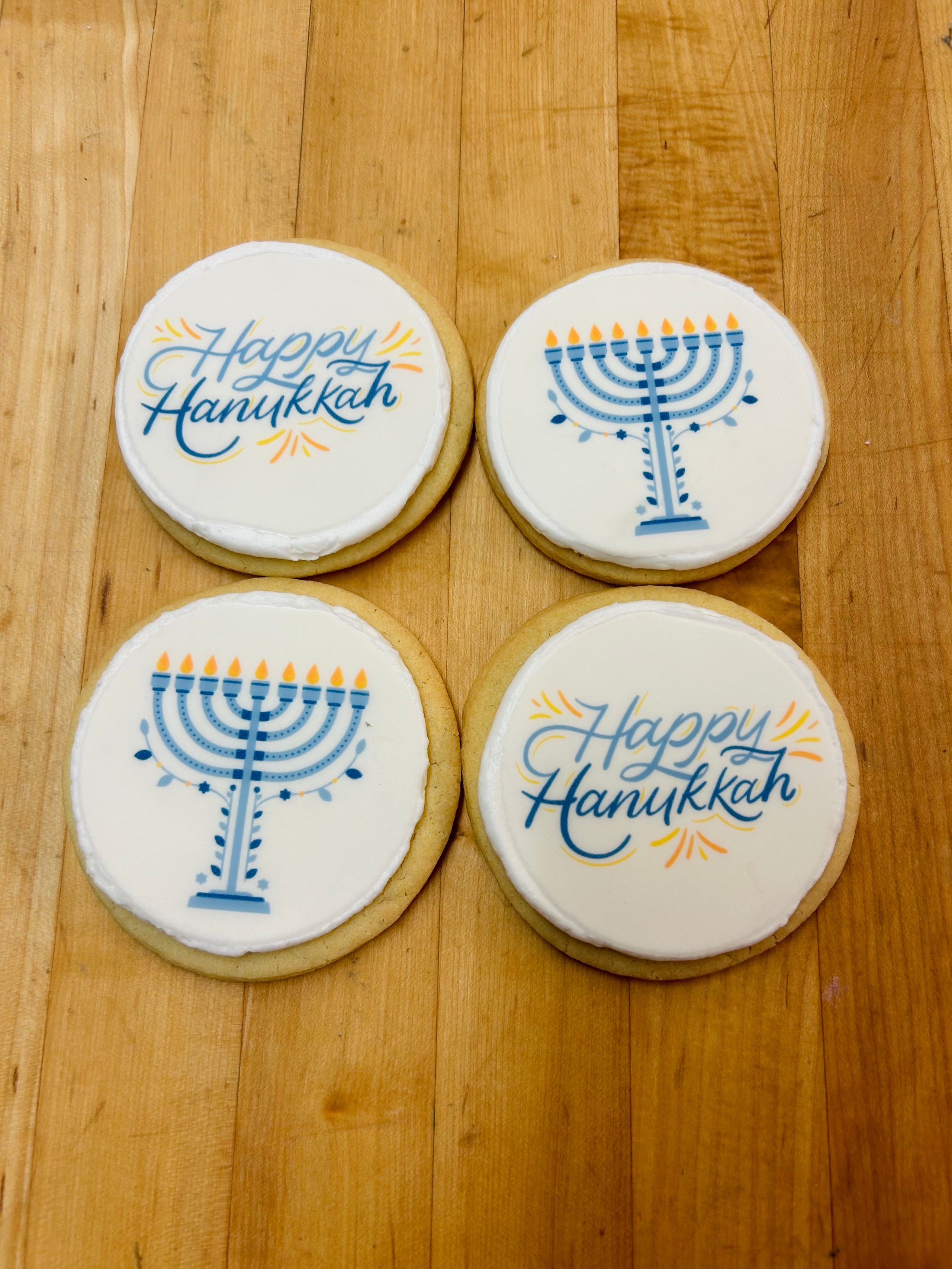 Hanukkah Picture Cookies | Beckers Bakery & Deli